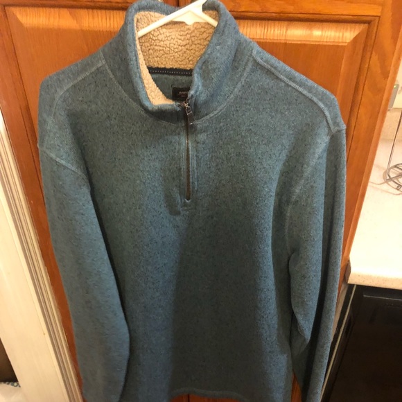 Arrow | Sweaters | Blue Half Zip Fleece Sweater Super Warm | Poshmark
